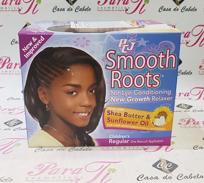 PCJ® Smooth Roots™ No-Lye Conditioning New Growth Relaxer – Casa do cabelo