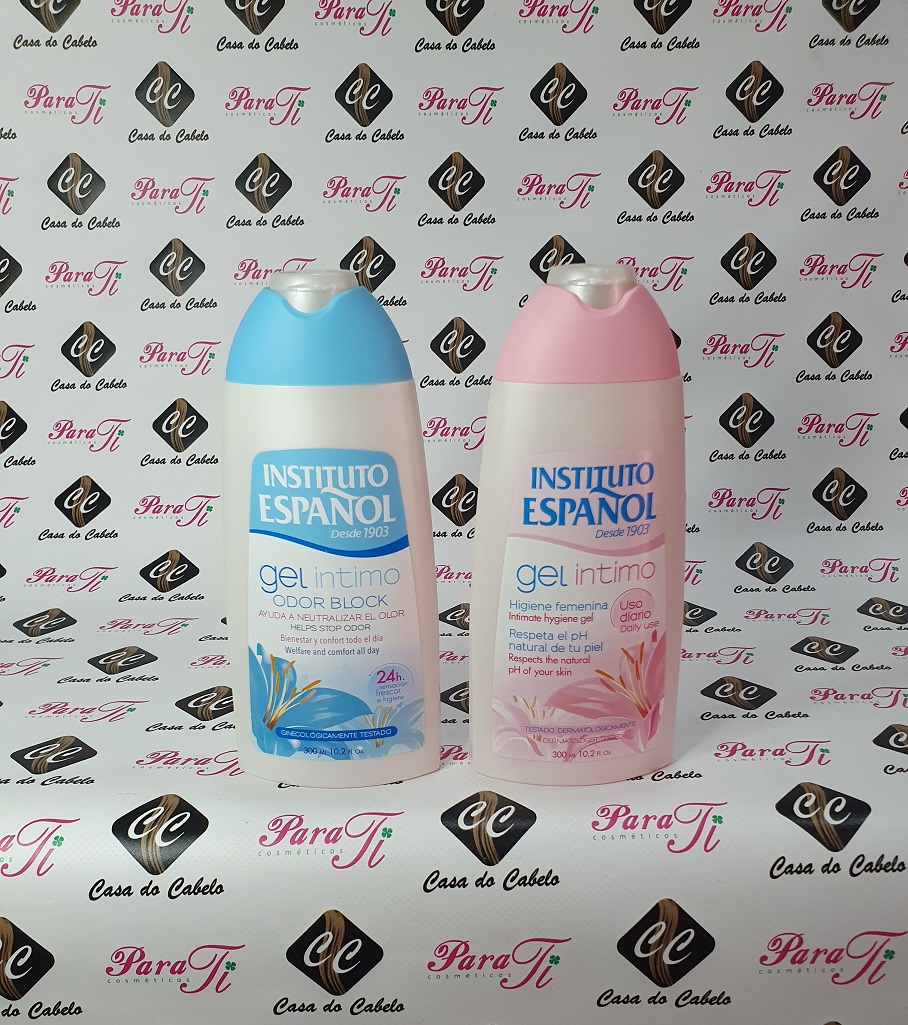Gel Íntimo Odor Block 300ml Instituto Espanhol (Azul) – casadocabelo.com
