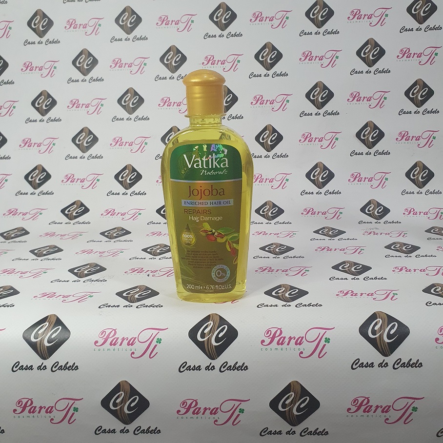 Vatika Naturals Jojoba Enriched Hair Oil 200ml (Óleo de Jojoba ...