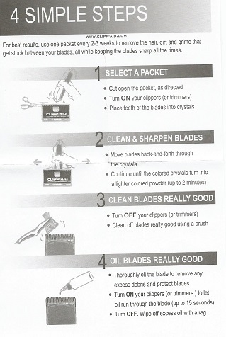 Clipp-Aid Crystals Sharpen Blades Like New - casadocabelo.com
