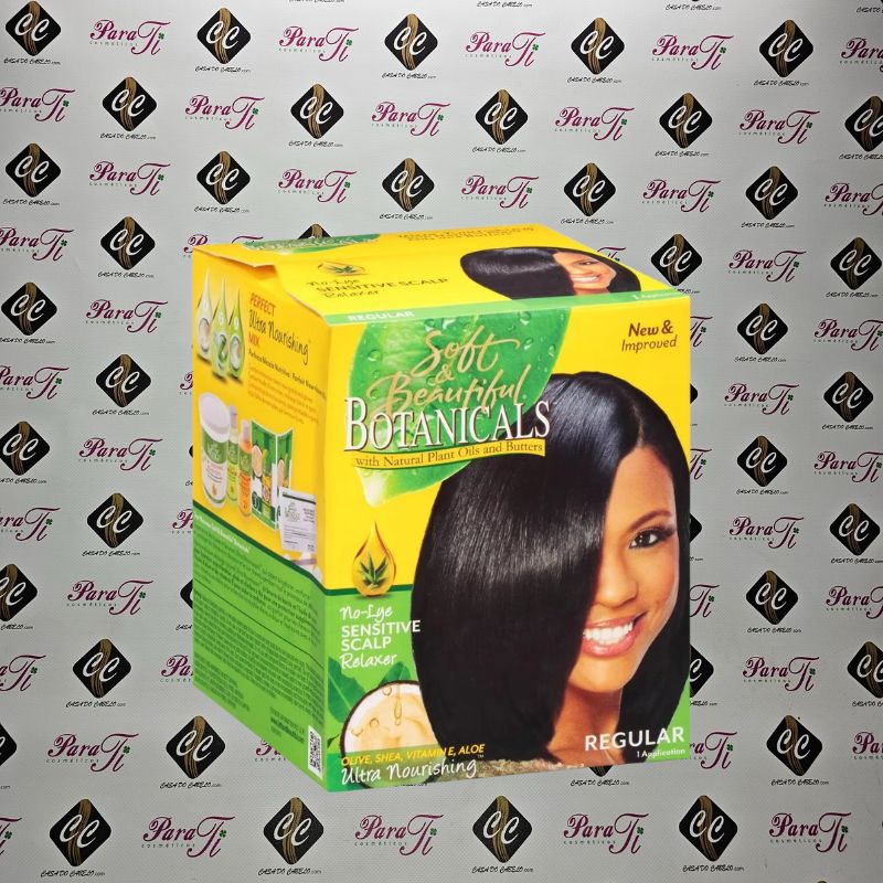 Soft e Soft and Beautiful Botanicals With Natural Plant Oils And Buters No-Lye Sensitive Scalp ...